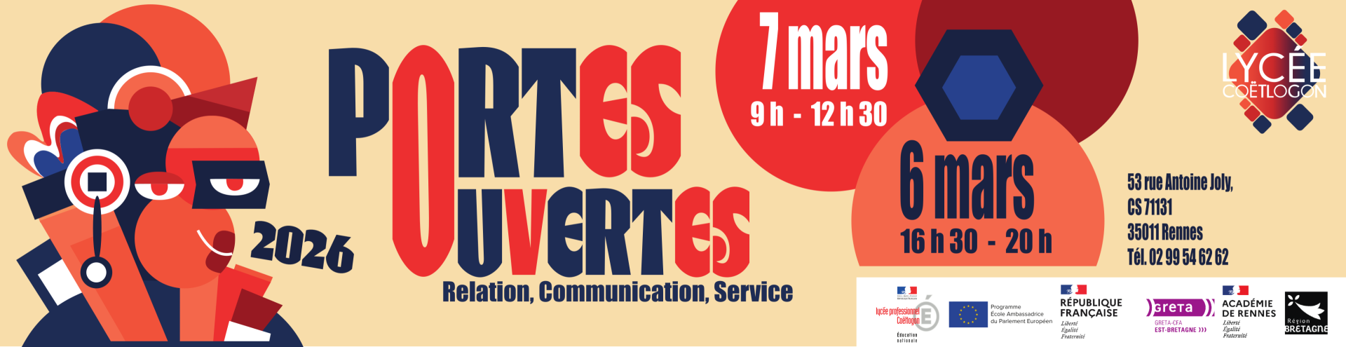 Journées Portes ouvertes du Lycée | 6 et 7 mars 2026 - Lycée ...